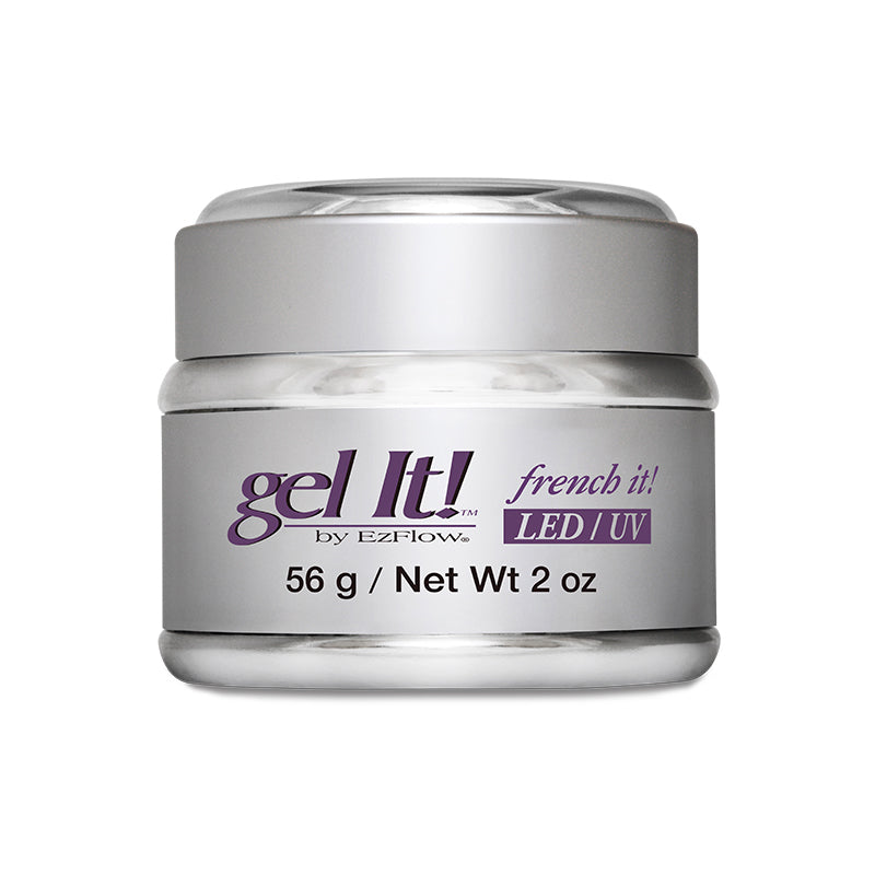 EzFlow Nail Systems Gel It! French It UV/LED Builder Gel 55g – American Beauty Supply