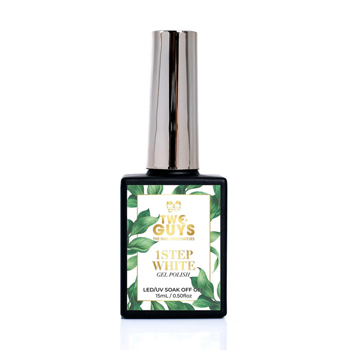 2Guys 1-Step White Gel Polish 15ml – American Beauty Supply