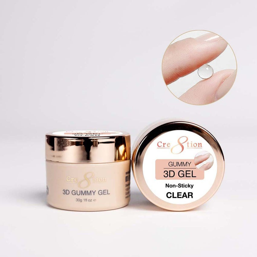 Cre8tion Gummy Gel 30ml Jar (for 5D Nail Art Carving) – American Beauty ...