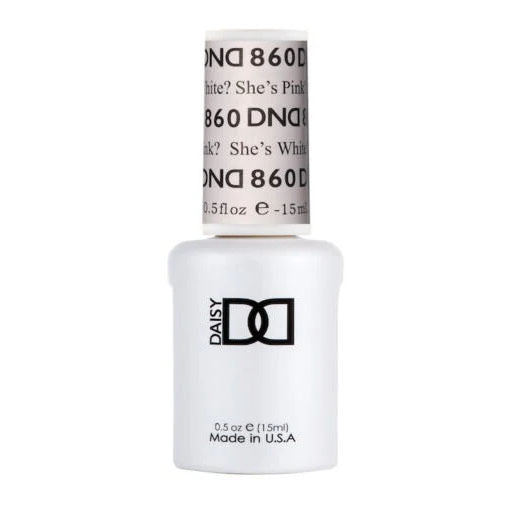 DND #860 Daisy Gel Polish (15ml) Shes White? Shes Pink? – American ...