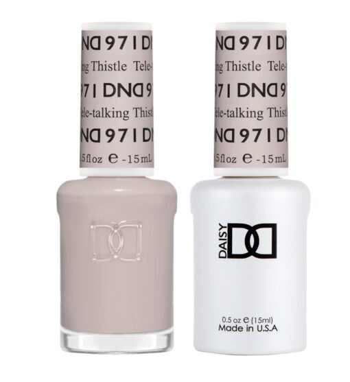 DND #971 Daisy Gel Polish & Lacquer Duo (15ml) Tale-talking Thistle ...