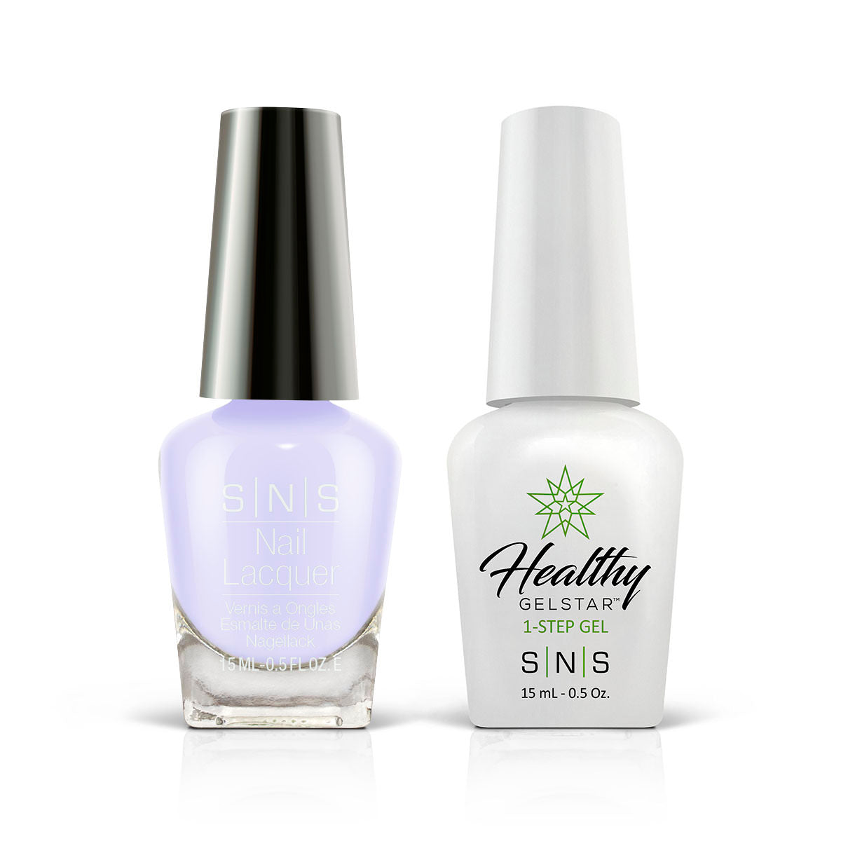 SNS CS09 (2-in-1 Matching Gelstar & Nail Lacquer) 15ml - Lavender Kiss ...