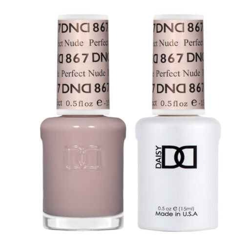 DND #867 Daisy Gel Polish & Lacquer Duo (15ml) Perfect Nude – American ...