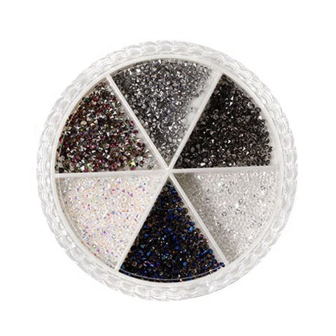 Mini Rhinestone Wheel (6 Colours Pack) – American Beauty Supply