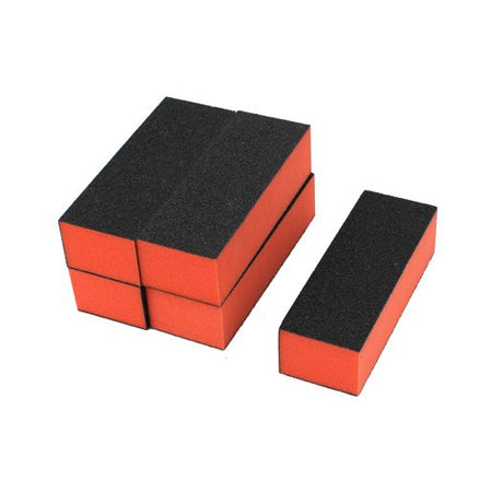 Buffer Blocks 3-Way (Orange/Black, 10pcs) – American Beauty Supply