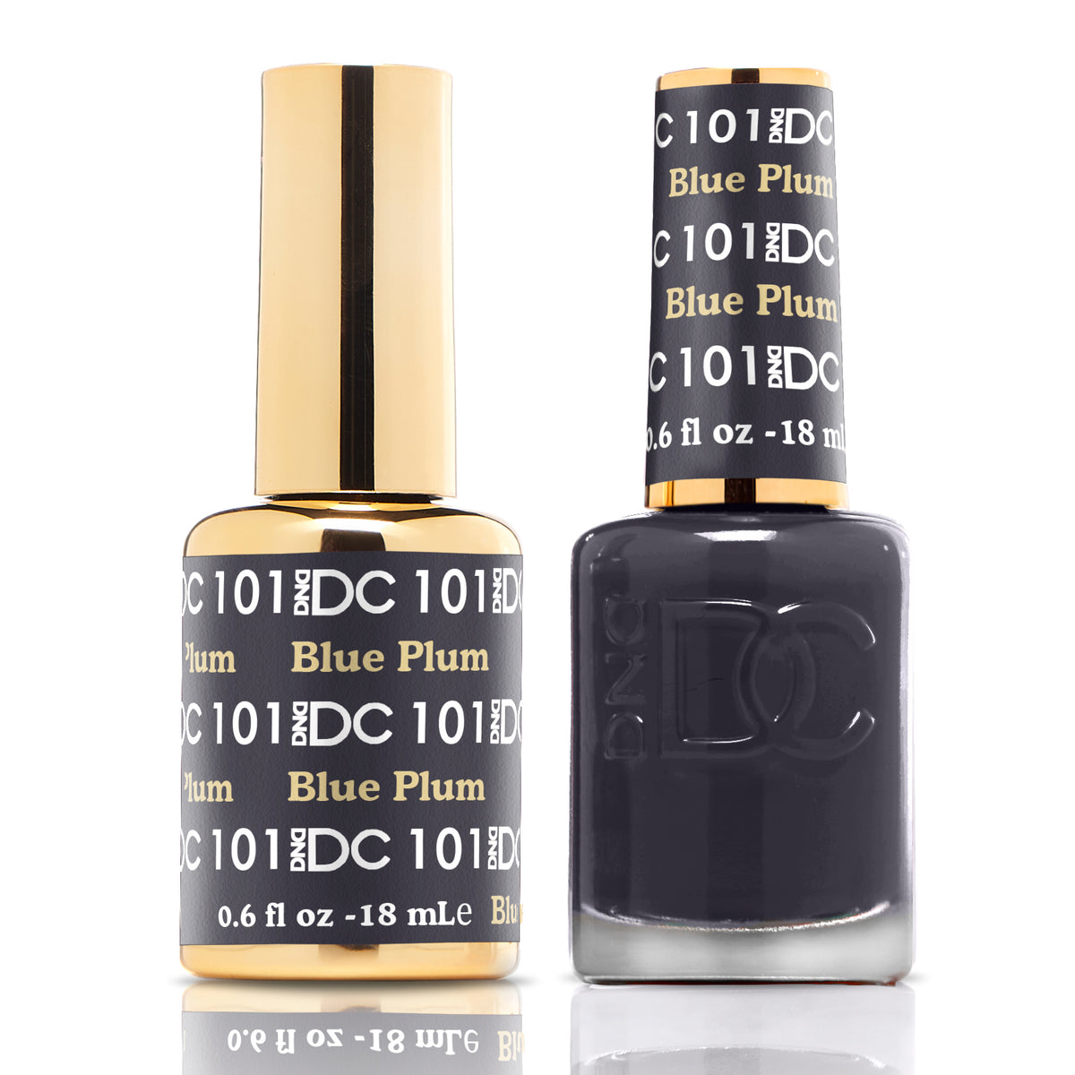 DND #101 DC Gel Polish & Lacquer Duo (15ml) Blue Plum – American Beauty ...