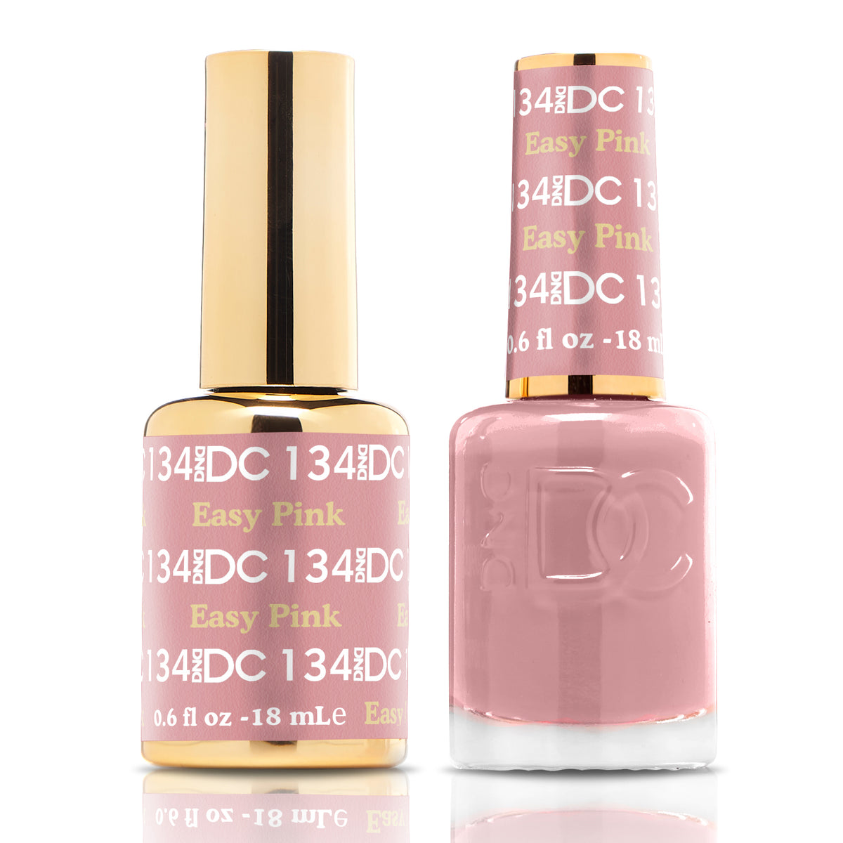 DND #134 DC Gel Polish & Lacquer Duo (15ml) Easy Pink – American Beauty ...