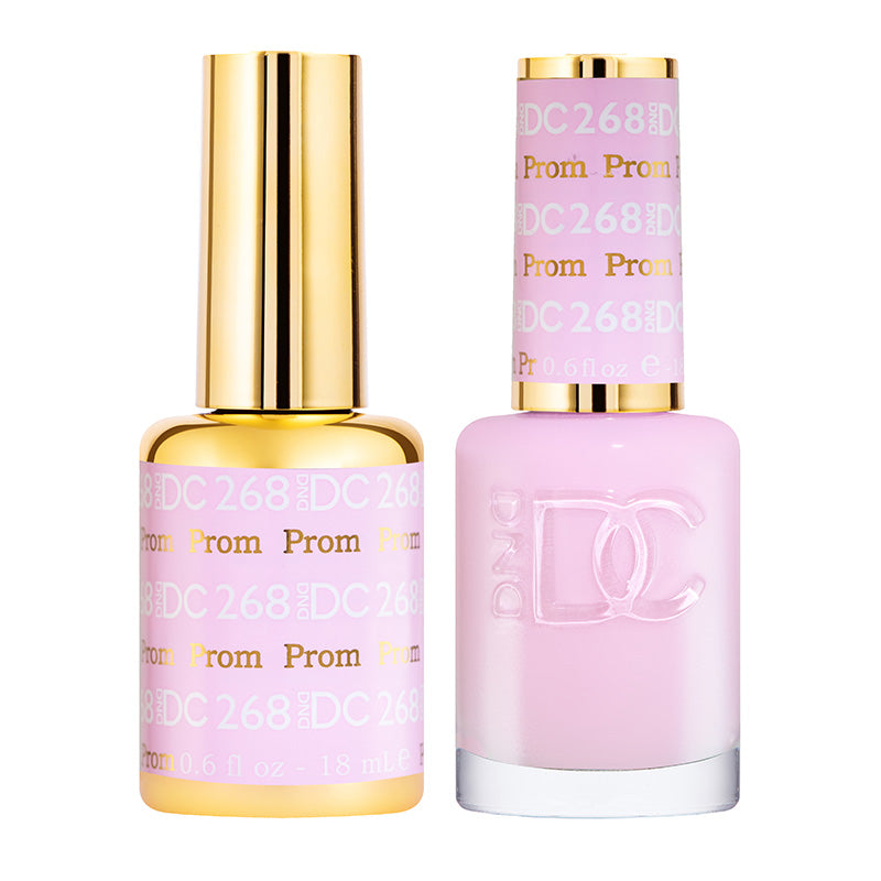 Dnd #268 Dc Gel Polish & Lacquer Duo (15ml) Prom – American Beauty Supply