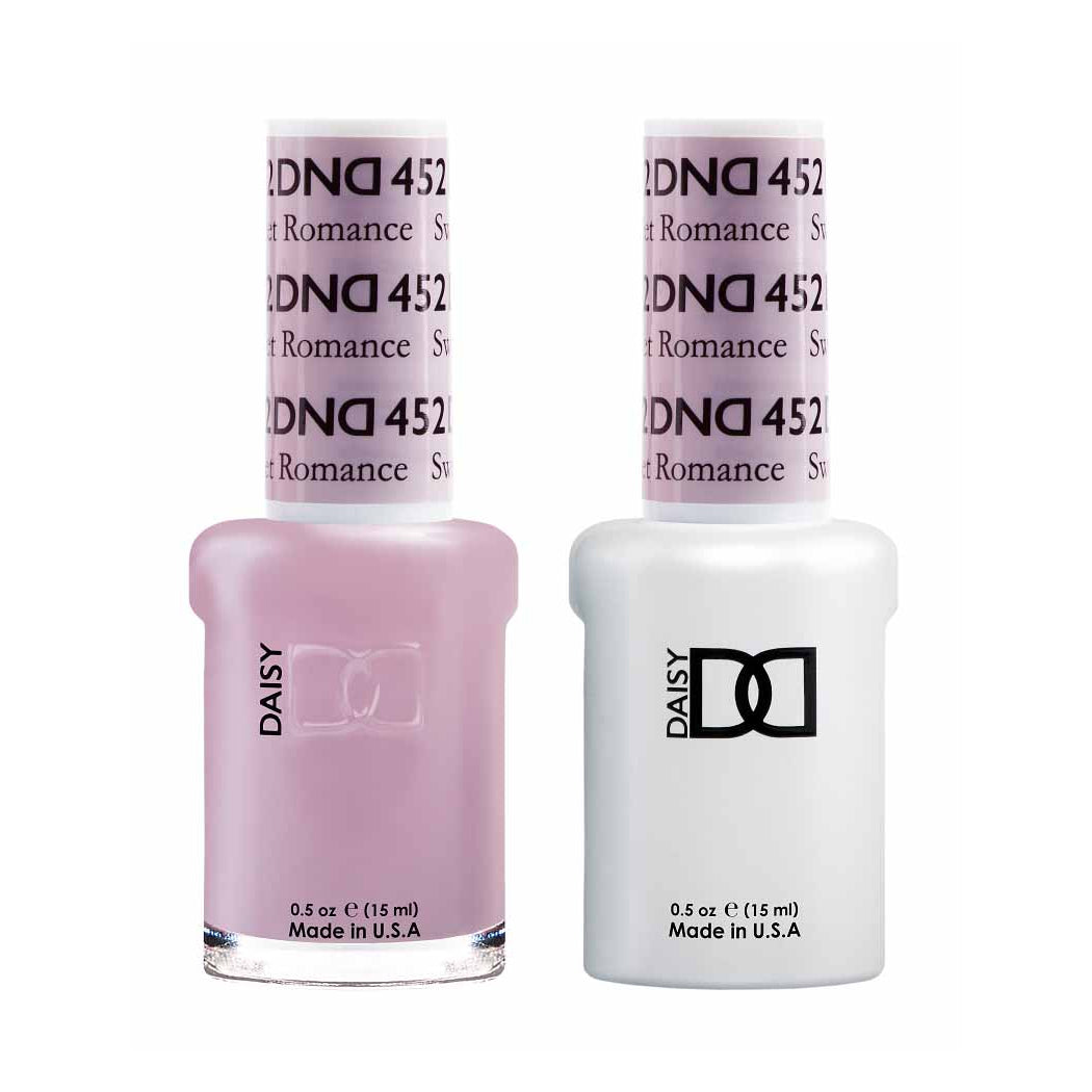 DND #452 Daisy Gel Polish & Lacquer Duo (15ml) Sweet Romance – American ...