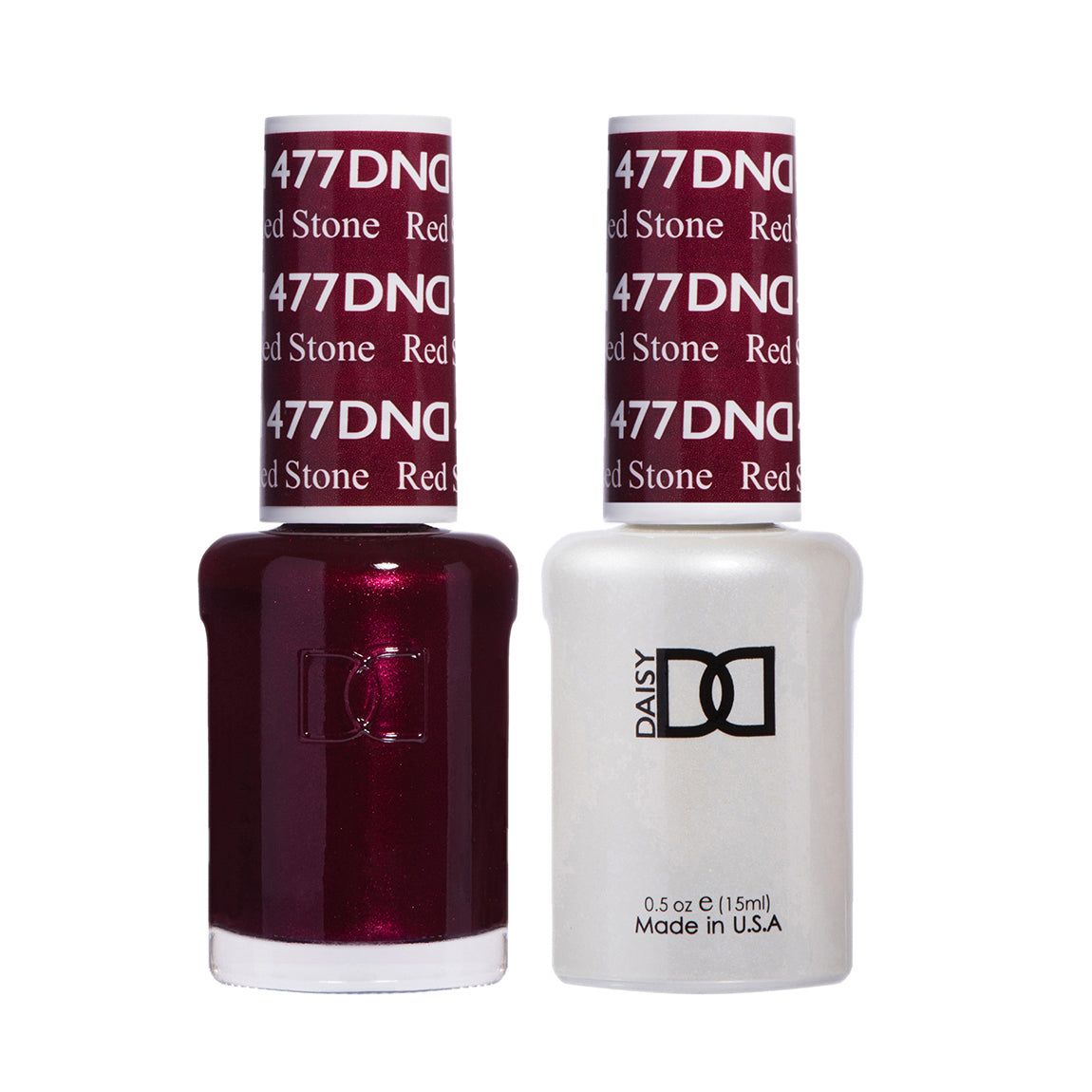DND #477 Daisy Gel Polish & Lacquer Duo (15ml) Red Stone – American ...