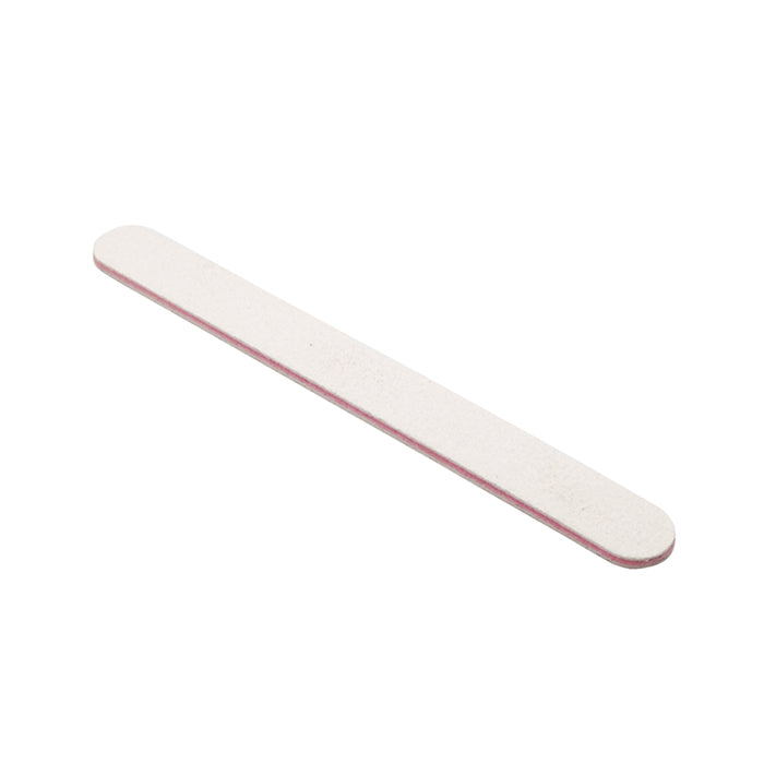 Nail Files 80/80 (1pc Individual) Extra Coarse - White/Pink Centre ...