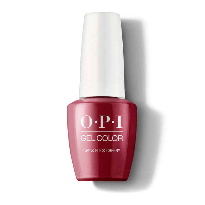 OPI GelColor Gel Polish GCH02 (15ml) Chick Flick Cherry – American ...