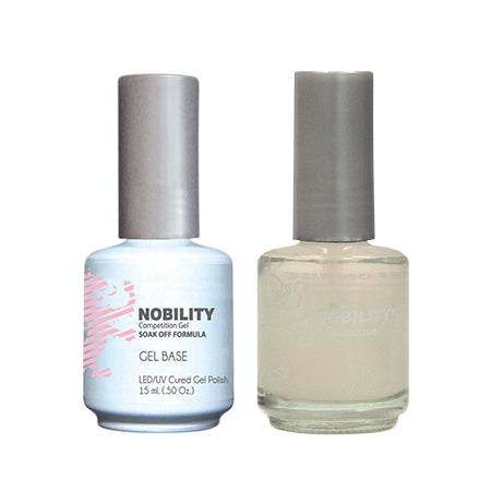 Nobility Basecoat Gel & Lacquer Duo 15ml – American Beauty Supply