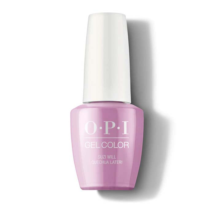 OPI GelColor Gel Polish GCP31 (15ml) Suzi Will Quechua Later – American ...