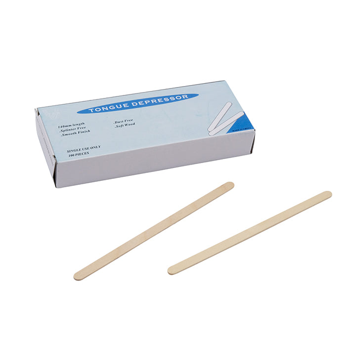 Tongue Depressor Wooden Wax Applicators Small (500pcs) - Mini Brow Bea ...