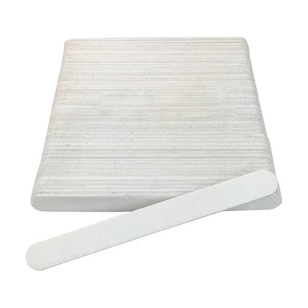 Disposable Mini Nail Files White 80/100 Coarse & Medium (50pcs ...