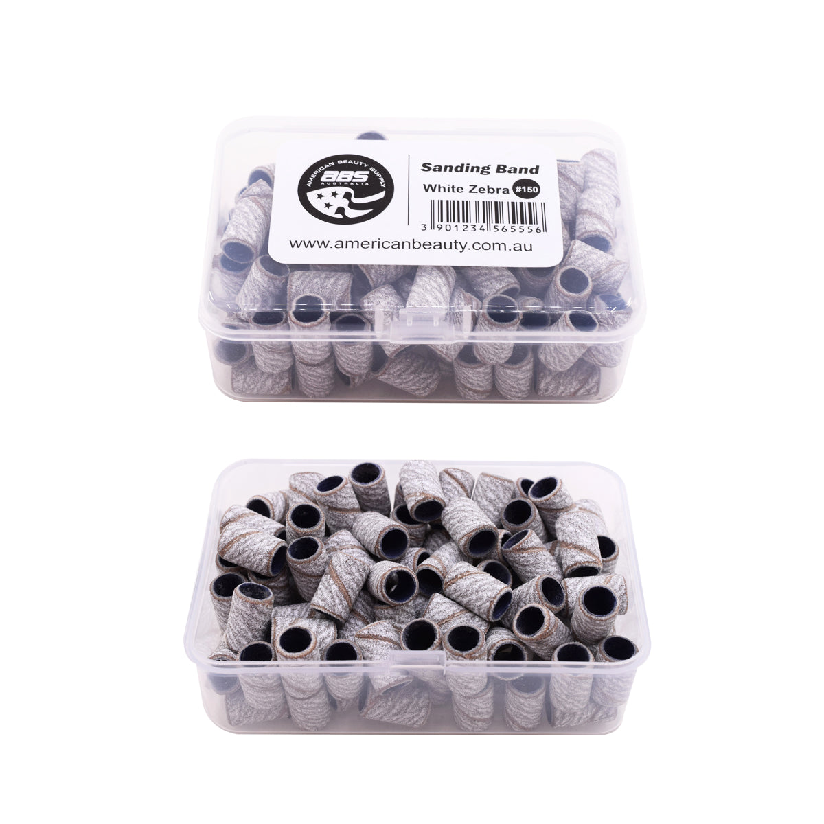 ABS White Zebra Sanding Bands #150 (Medium) 100pcs Box – American ...